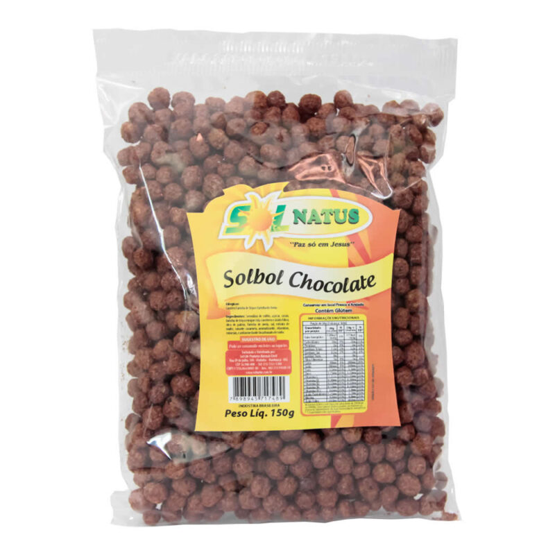 Cereal Sol Bol Chocolate - Solnatus